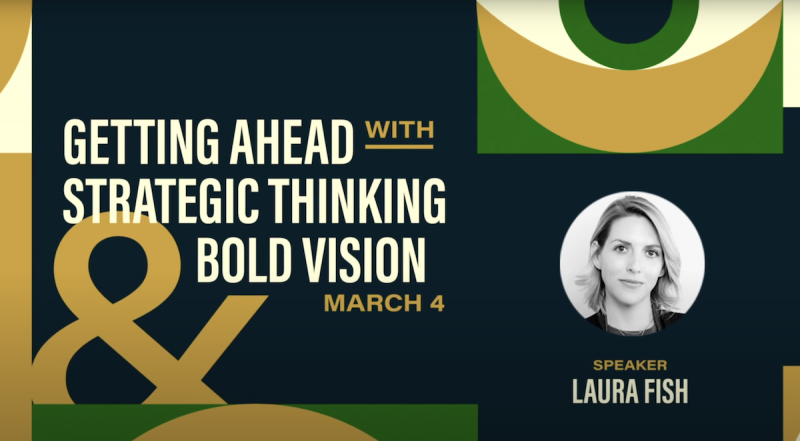 Getting Ahead with Strategic Thinking & Bold Vision | AIGA Boston
