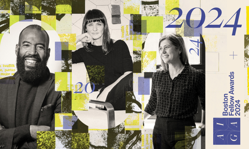 AIGA Boston Announces Three 2024 AIGA Boston Fellow Awardees | AIGA Boston