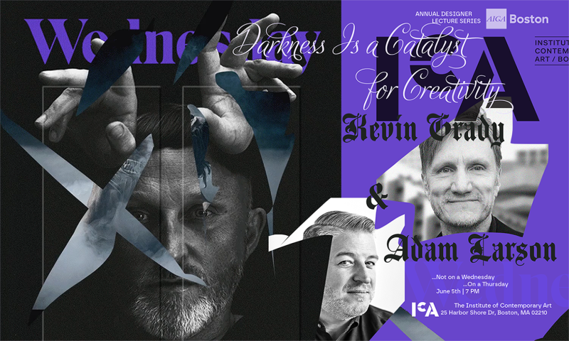 AIGA Boston + the ICA Present Kevin Grady + Adam Larson | AIGA Boston