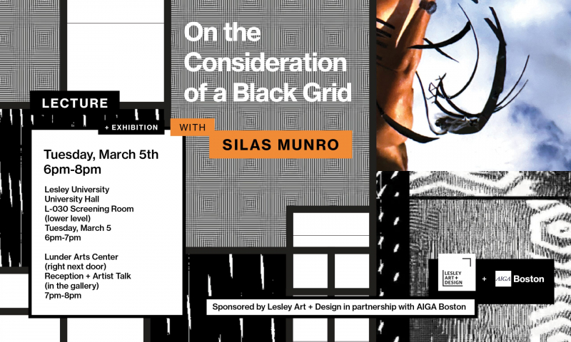On the Consideration of a Black Grid with Silas Munro | AIGA Boston